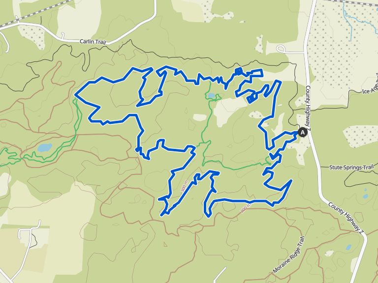 Emma Carlin Green Loop — Kettle Moraine State Forest Southern Unit ...